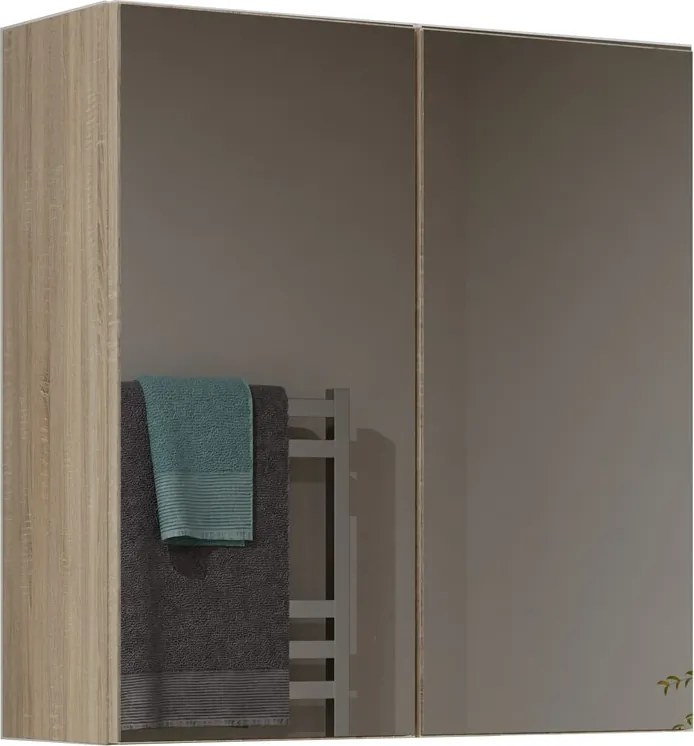 TPS Koupelnová skříňka POLA 2D 60 cm, sonoma