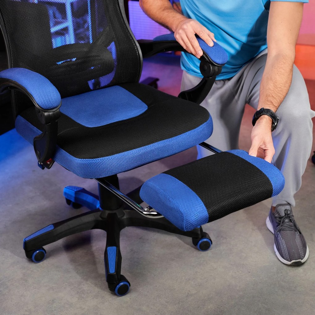 Herní židle Sporte modrá