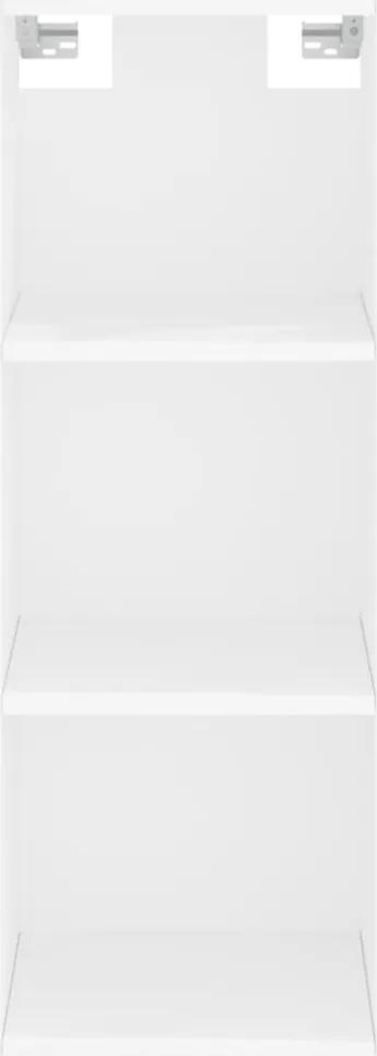 vidaXL Skříň highboard 34,5 x 34 x 180 cm kompozitní dřevo [3189709] Barva: Betonová šedá