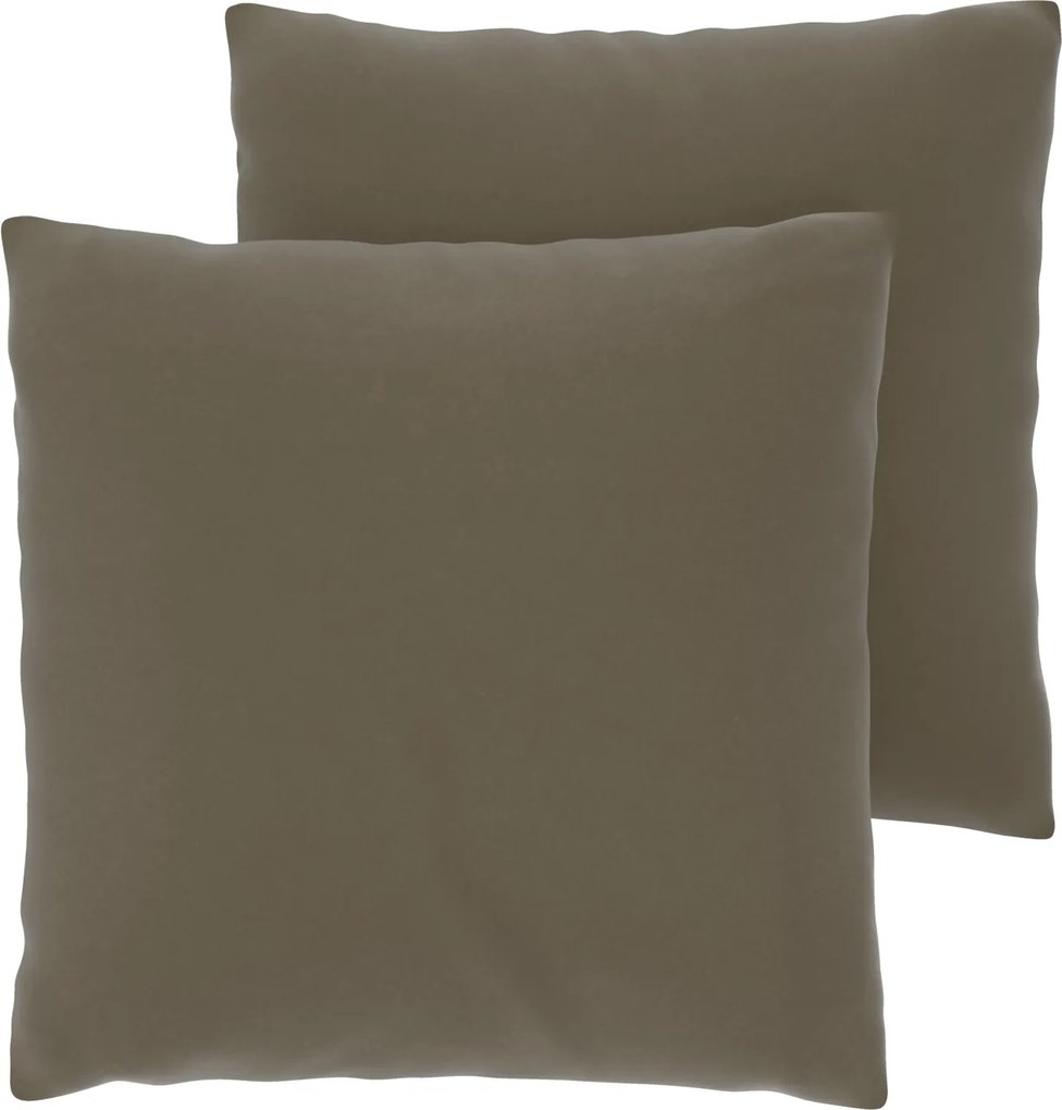 Livarno® Potah na polštář z mikrovláknitého saténu, 50 x 60 cm, 2 kusy (zelená)