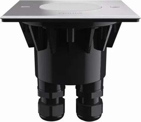 PH 17356/47/P0 LED Venkovní bodové pojezdové svítidlo Philips Crust 17356/47/P0 chromové 2700K - PHILIPS (915005395601)