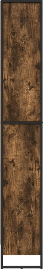 Knihovna 60 x 30 x 189,5 cm Kompozitní dřevo Kouřový dub 3403000