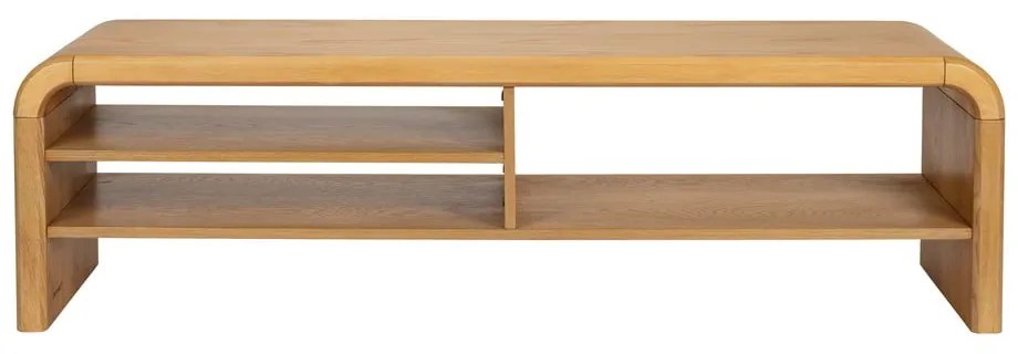 TV stolek v dekoru dubu v přírodní barvě 160x45x40 cm Brave – Zuiver