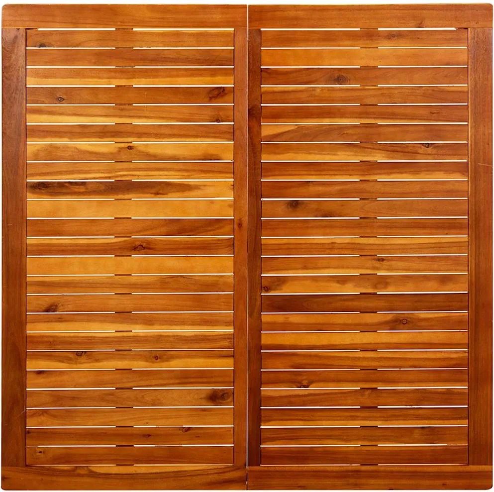 Zahradní konferenční stolek 110 x 110 x 45 cm masivní akácie 316397