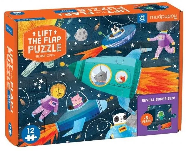 Puzzle puzzle - lift-the-flap - startujeme (12 ks)