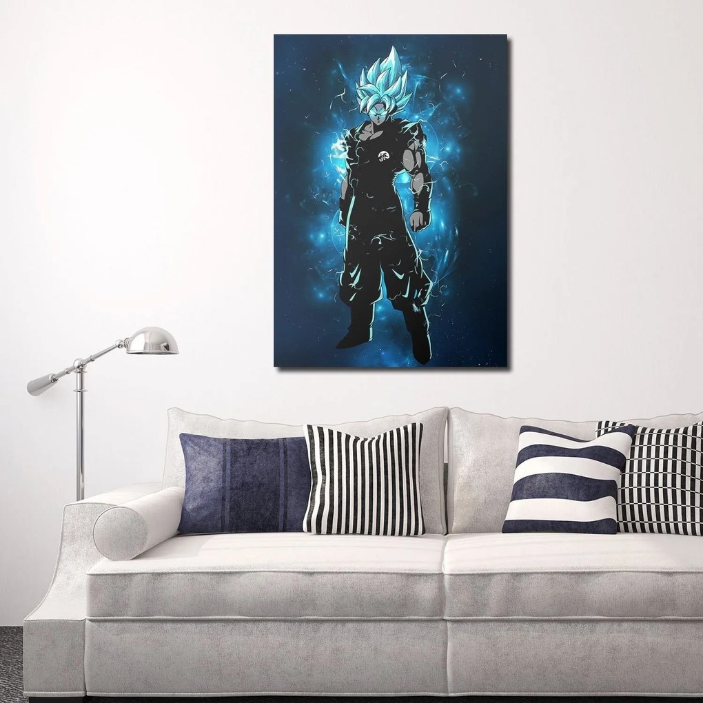 Gario Obraz na plátně Dragon Ball blue - SyanArt Rozměry: 40 x 60 cm