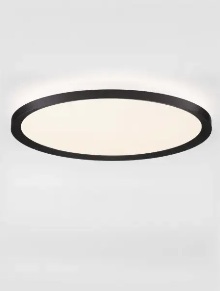 LED stmívatelné černé moderní stropní svítidlo Aoton