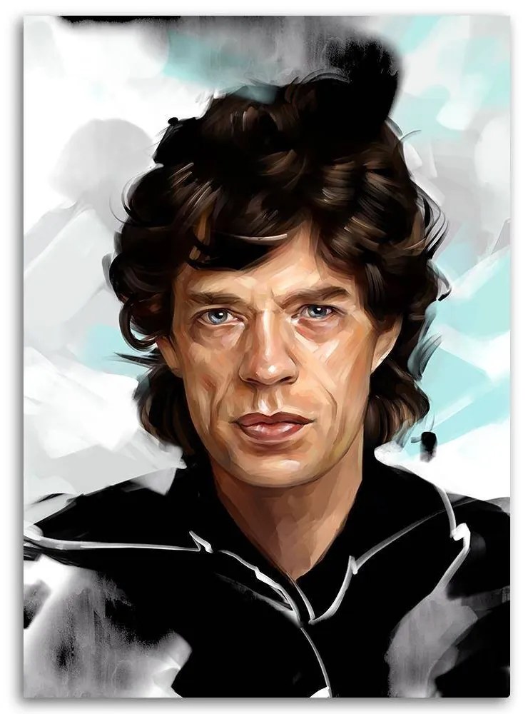 Gario Obraz na plátně Mick Jagger - Dmitry Belov Rozměry: 40 x 60 cm