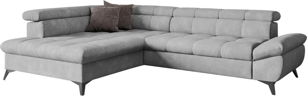 XXXLutz SEDACÍ SOUPRAVA, textil, šedá Welnova - Sedací soupravy - 000552043602