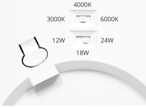 Ecolite WPCB2-24W/HF/CR - LED Panel se senzorem LEXA LED/12/18/24W/230V