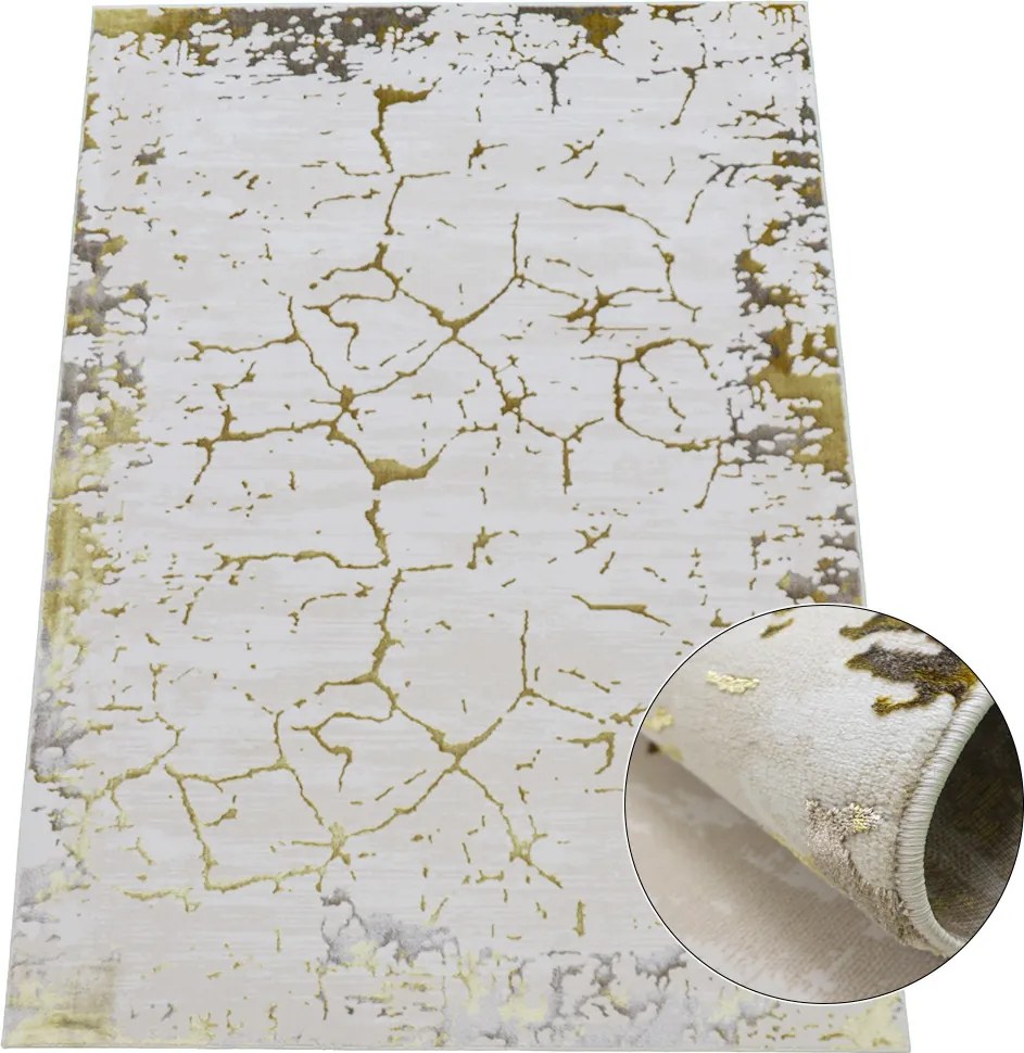 BE Koberec Allianz 6308 BEIGE - béžový obdélníkový Rozměr: 60x100 cm