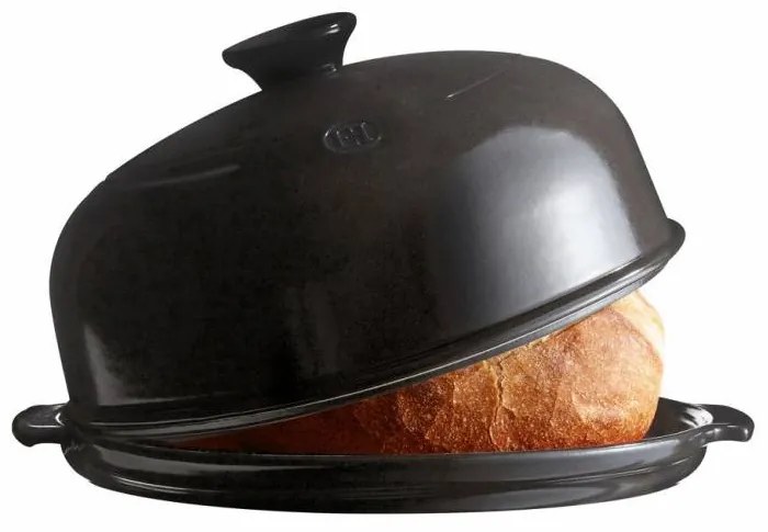 EMILE_HENRY Kulatá forma na pečení chleba EH, 450 ml, černá pepřová