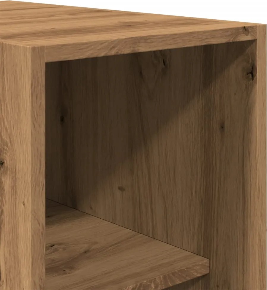 Šatní skříň dub artisan 30 x 50 x 200 cm kompozitní dřevo 3307782