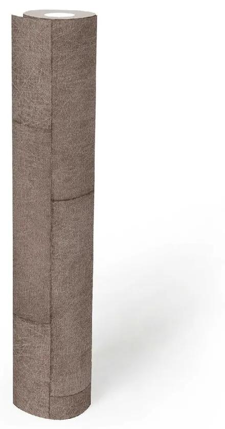 A.S. Création | Vliesová tapeta na zeď Titanium 3 38201-3 | 0,53 x 10,05 m | béžová, hnědá