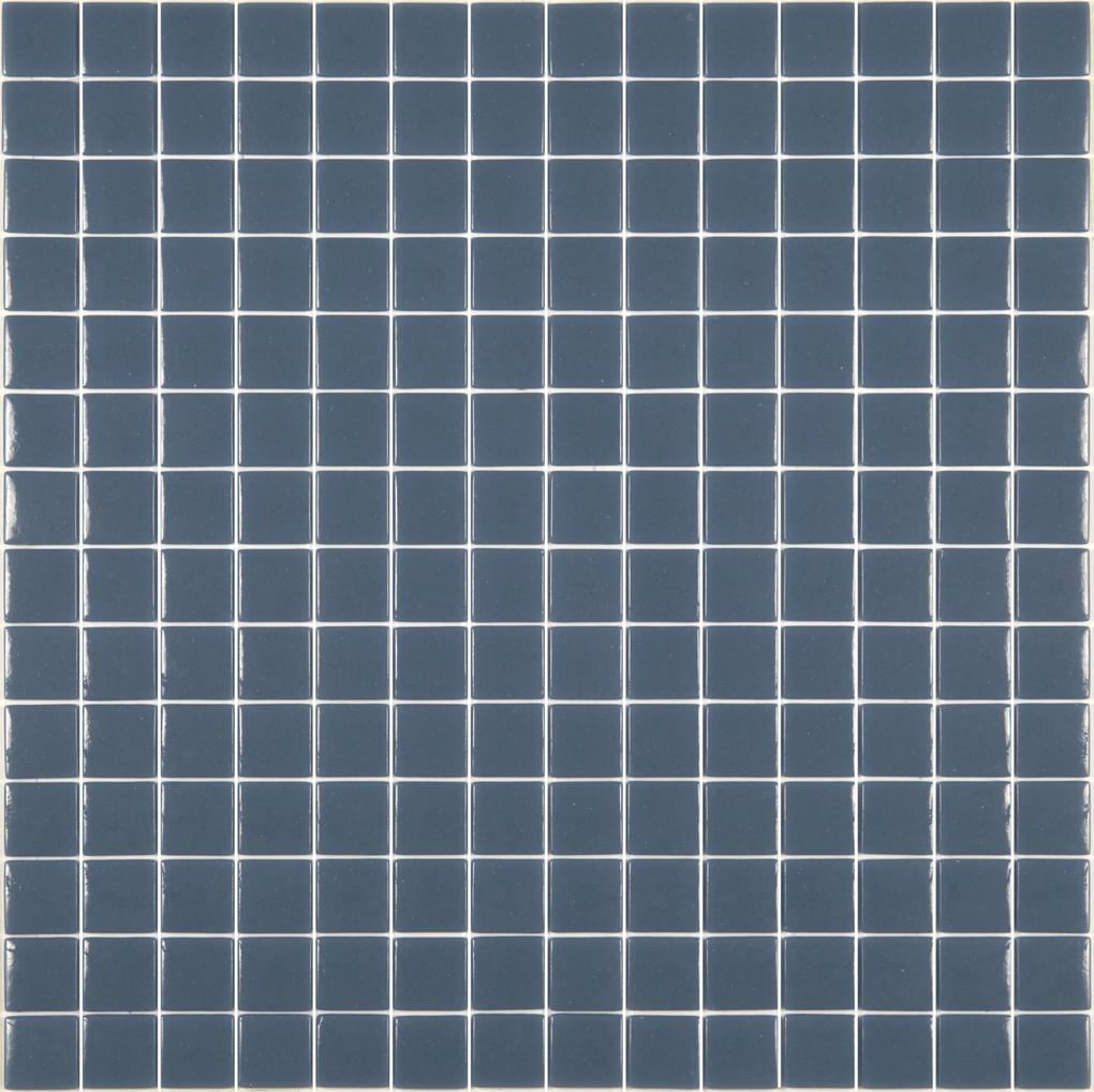 Hisbalit Skleněná mozaika modrá Mozaika 318A LESK 2,5x2,5 2,5x2,5 (33,3x33,3) cm - 25318ALH