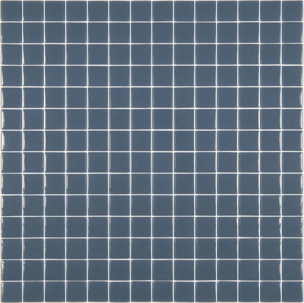 Hisbalit Skleněná mozaika modrá Mozaika 318A MAT 2,5x2,5 2,5x2,5 (33,33x33,33) cm - 25318AMH