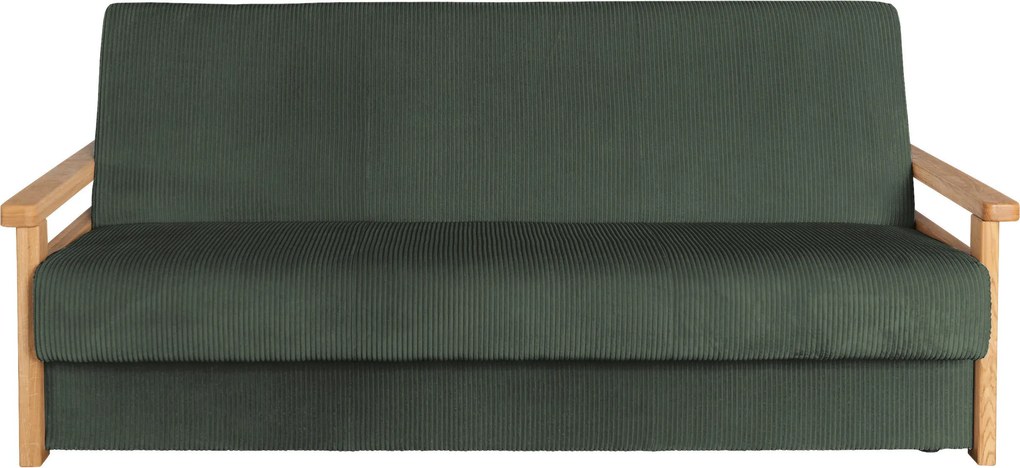 XXXLutz ROZKLÁDACÍ POHOVKA, textil, tmavě zelená P & B - Rozkládací pohovky - 002330001203
