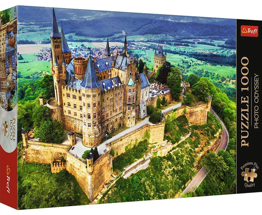 Trefl Puzzle Premium Plus - Photo Odyssey:Zámek Hohenzollern, Německo 1000 dílků 68,3x48cm v krab 40x27cm