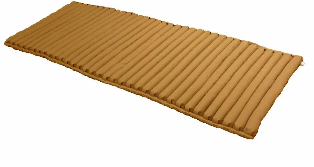 S radostí - vlastní výroba Pohankový futon - přírodní matrace 70 x 200 cm v béžové barvě (tmavší)