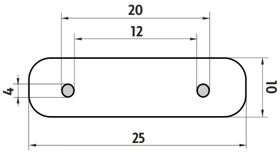 Nimco Držák na toaletní papír rezervní MAYA bílá - MAB 29055R-05