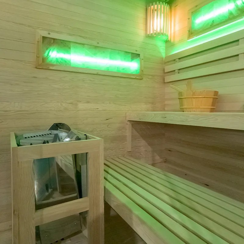 BPS-koupelny Finská sauna Relax 150x150, 4-5 osob