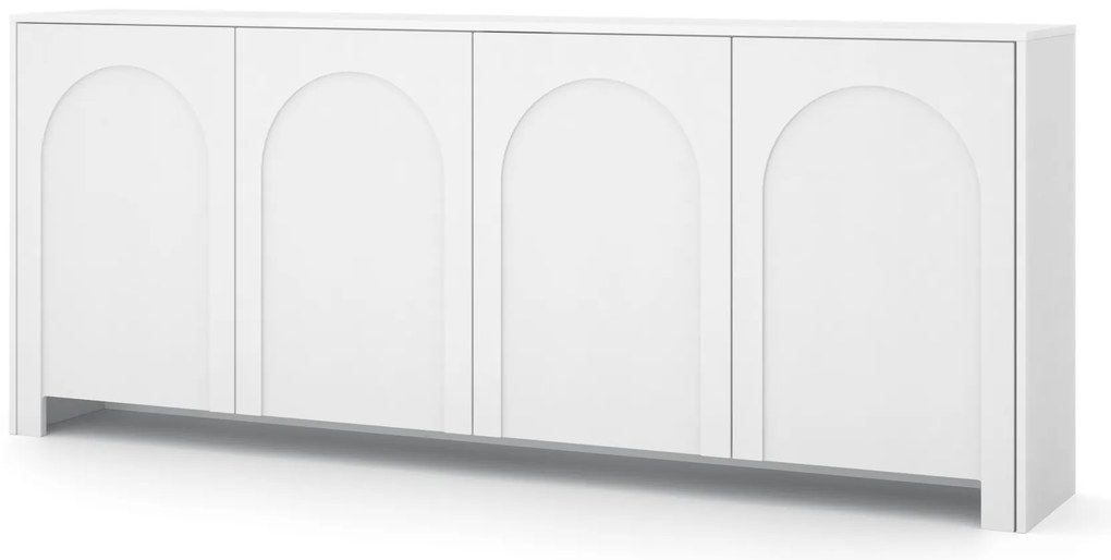 Komoda Arco 204 cm bílá