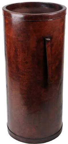 Stojan na deštníky KENSINGTON cognac, 28 x 61 cm