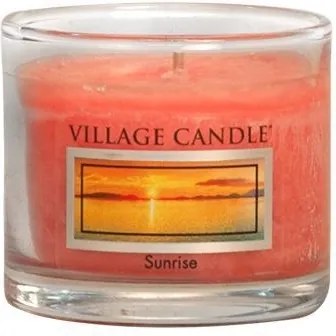 Village Candle Vonná mini svíčka ve skle, Východ slunce - Sunrise, 1,2oz