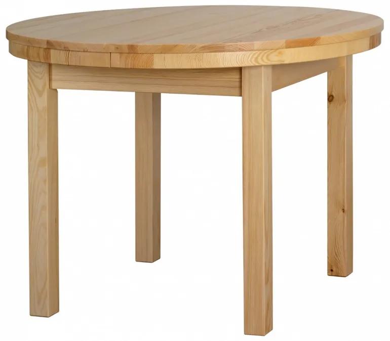 Jídelní stůl kulatý Cejlon Vyberte odstín dřeva: Bělená 20