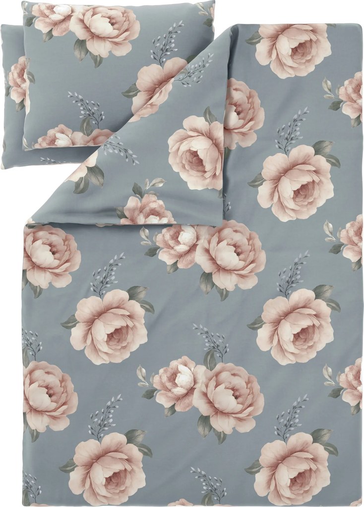 Livarno® Ložní povlečení Renforcé, 240 x 220 cm, 70 x 90 cm (šedá)
