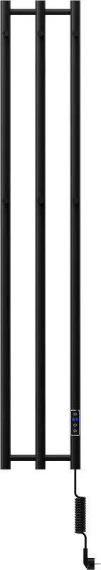 Mexen Pino elektrický radiátor s držáky na ručníky 1405 x 242 mm, 200 W, černý - W301-1405-242-00-70