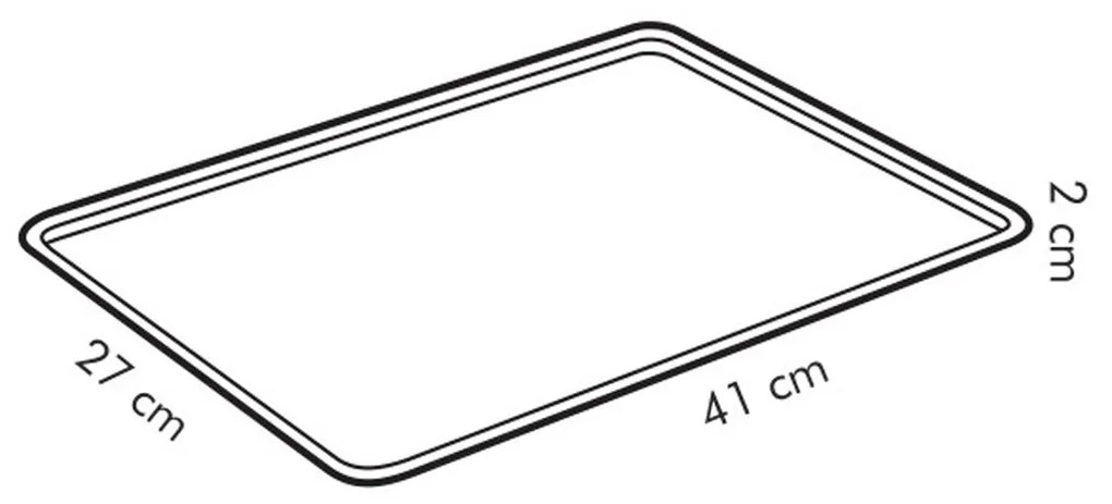 TESCOMA Plech na pečení DELÍCIA 41 x 27 cm