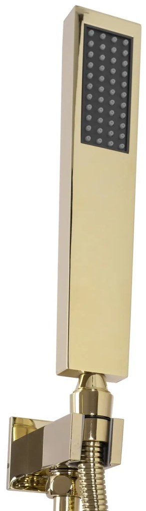 Podomítkový sprchový set Rea Fenix zlatý