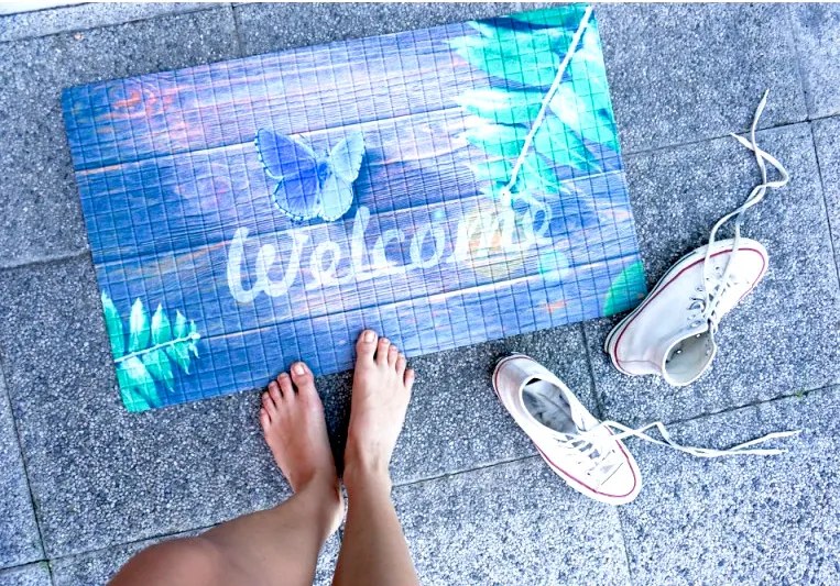 Ervi rohožka - Welcome -3, 45x75 cm