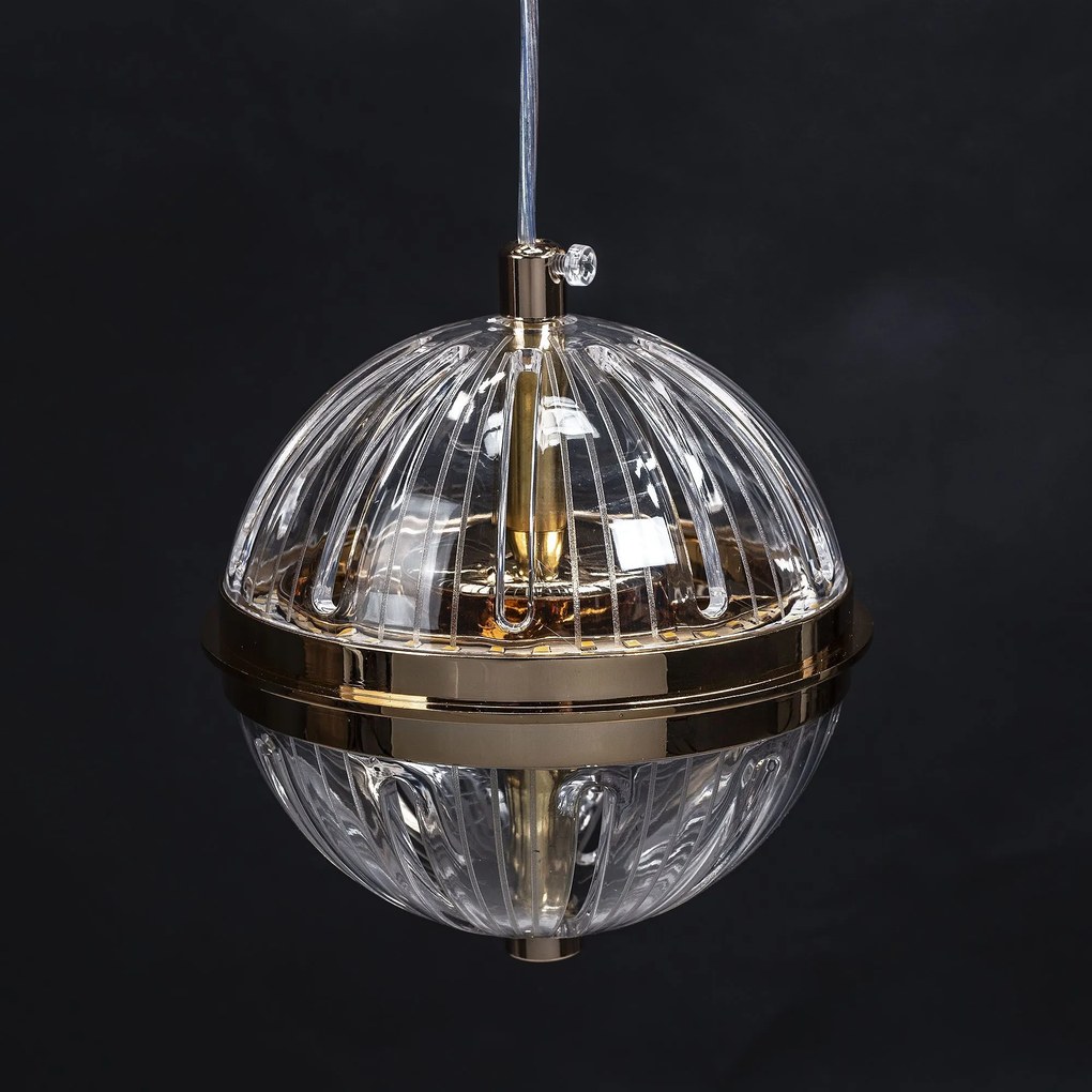 Toolight Rea, Stropní svítidlo G142-CP 50cm GOLD, OSW-02612