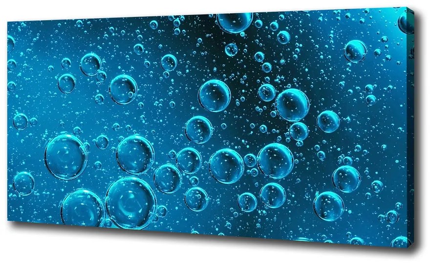 Wallmuralia Foto obraz na plátně Bubliny pod vodou 100x50 cm