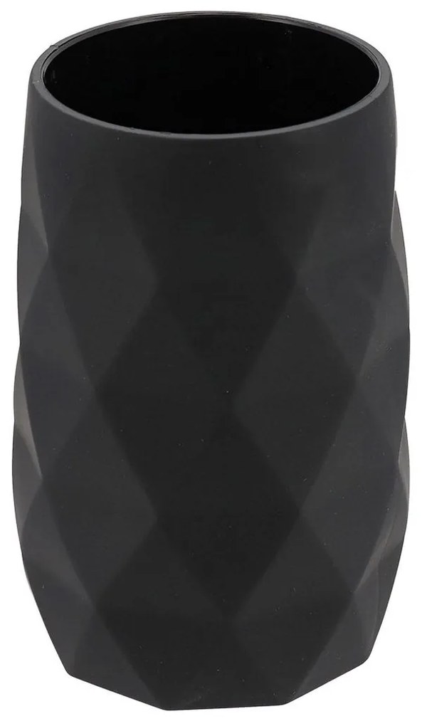 Koupelnový pohár Lorantos, černá, 250 ml