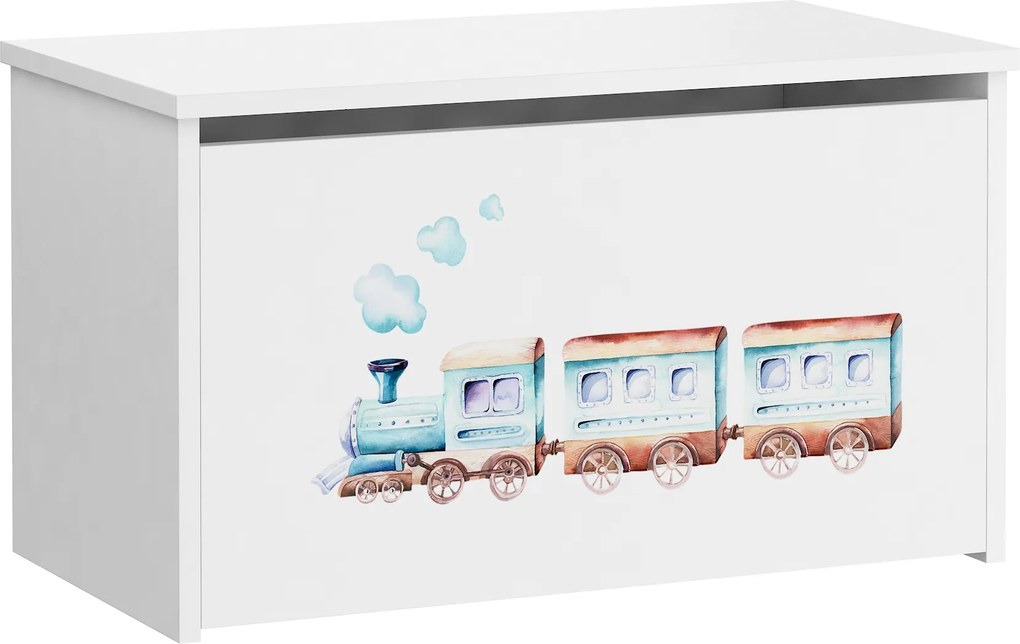 ADRK Furniture Truhla na hračky DARIA TB-Dar-W-RAIL-n-O037