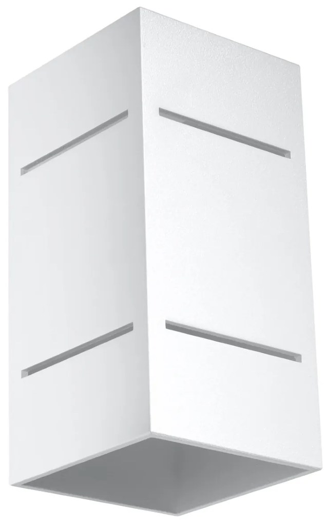 Sollux Lighting Nástěnné svítidlo BLOCCO bílé