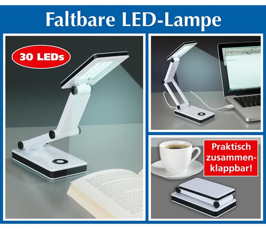 LED lampa - skládací