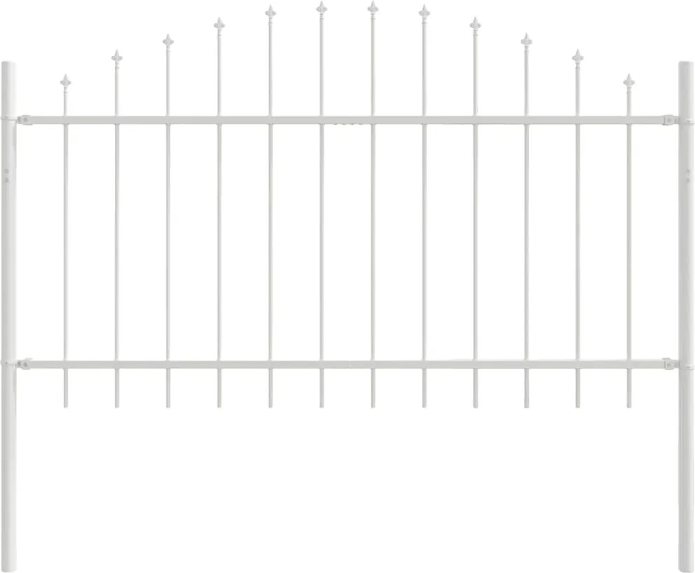 Zahradní plot WOERDEN 2 ks 170 x 140 cm Práškově lakovaná ocel 3360137