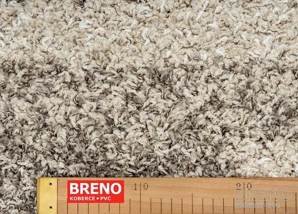 Breno Kusový koberec SAVANA (SAVANA PLUS) 31/OVO béžový, 160x230 cm, Béžová/Vícebarevné
