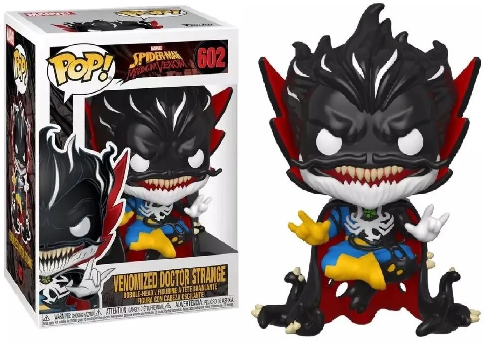 Funko pop! marvel max venom doctor strange 602