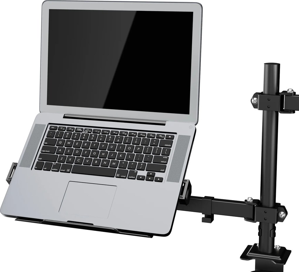 Držák na monitor a notebook 2 v 1 černý: MARK