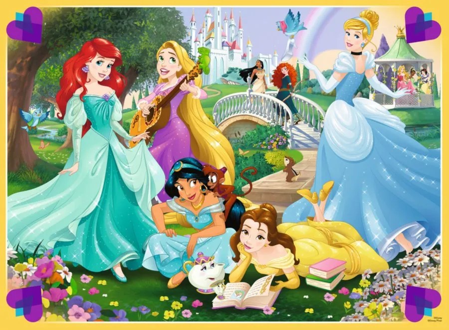 Ravensburger puzzle disney princezny: odvážný sen xxl 100 dílků