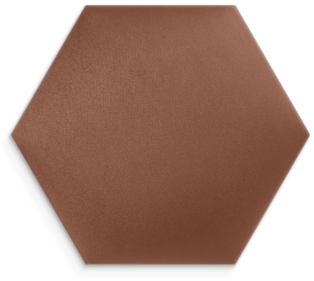 Čalouněný panel - Šestiúhelník - 40x35cm Barva: Žlutá