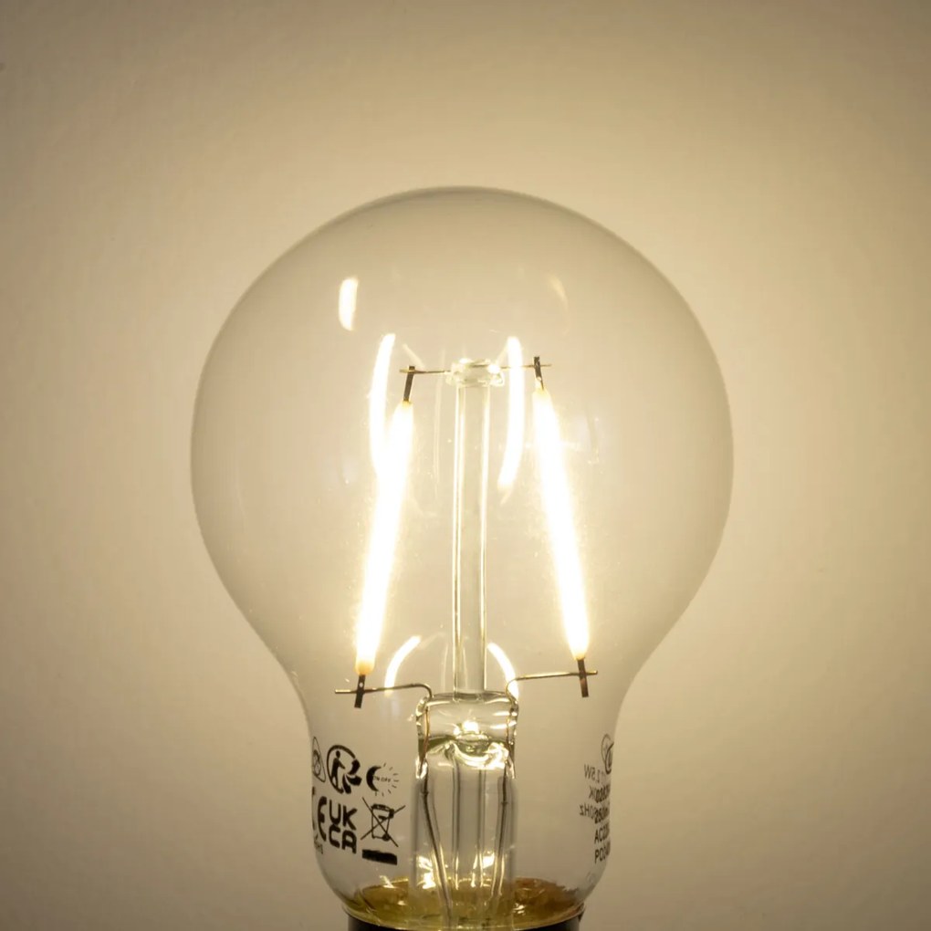 Sada 5 LED žárovek E27 A60 se senzorem soumraku 2,5W 250 lm 3000K