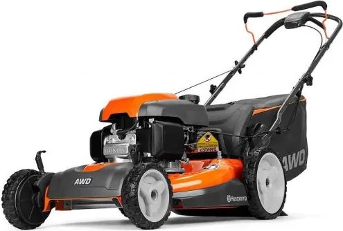 Husqvarna LC 353 AWD benzínová zahradní sekačka 4x4 na trávu s pojezdem (motor HONDA GCVx170, Autowalk 2) - maxi SLEVA !