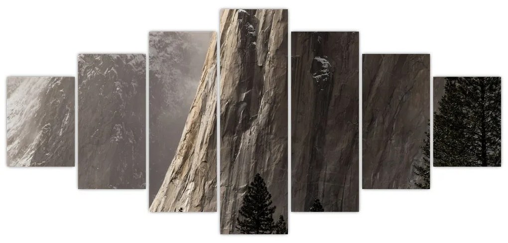 Obraz z údolí Yosemite národní parku, USA (210x100 cm)