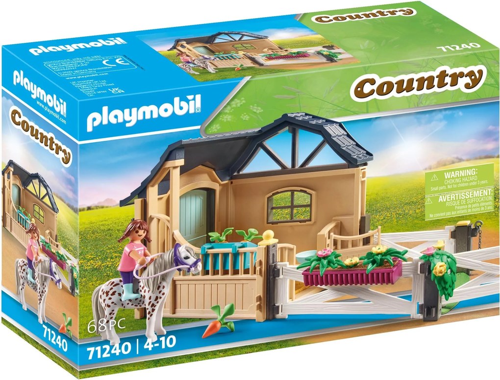 Stavebnice playmobil 71240 rozšíření jízdárny